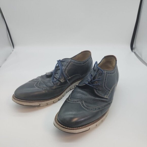 Johnston & Murphy | Shoes | Johnson Murphy Upton Wingtip Mens Black ...